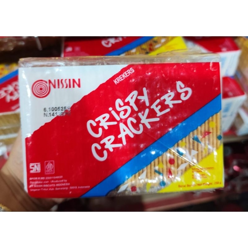 Jual Biskuit Nissin CRISPY CRACKERS 250gr | Shopee Indonesia