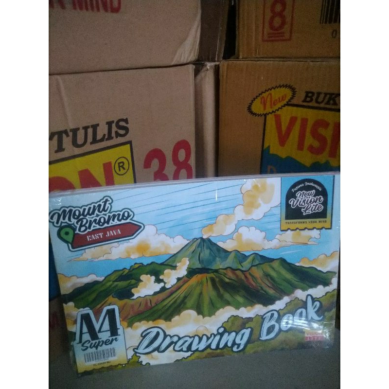 Jual BUKU Gambar VISION A4 / DRAWING BOOK MURAH (1Pcs) | Shopee Indonesia