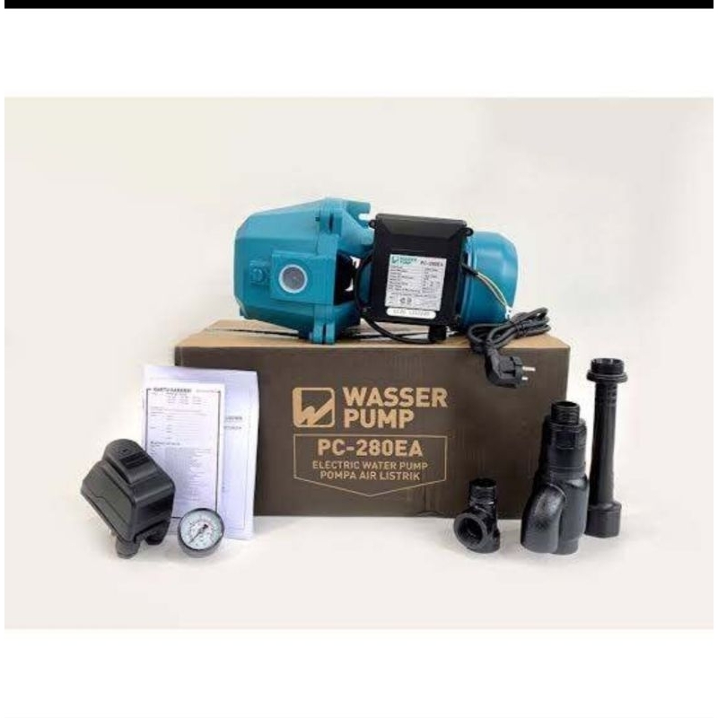Jual pompa air jet pump wasser pc 280 non tabung buat kedalaman 27 ...