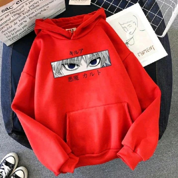 Jual JHOSE HOODIE KILLUA MOTIF ANIME UNISEX BISA COWOK CEWEK MODEL ...