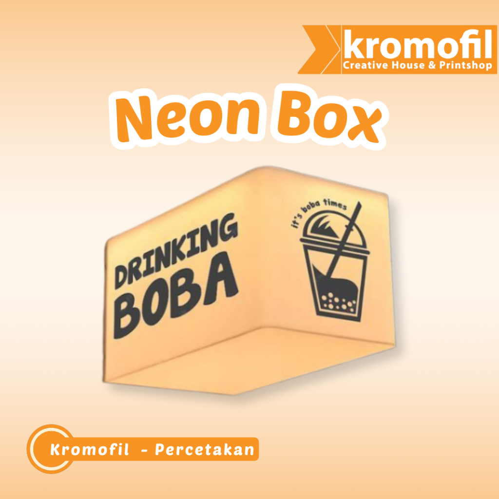 Jual NEON BOX OUTDOOR Premium Custom 1 SISI BULAT | KOTAK | OVAL ...