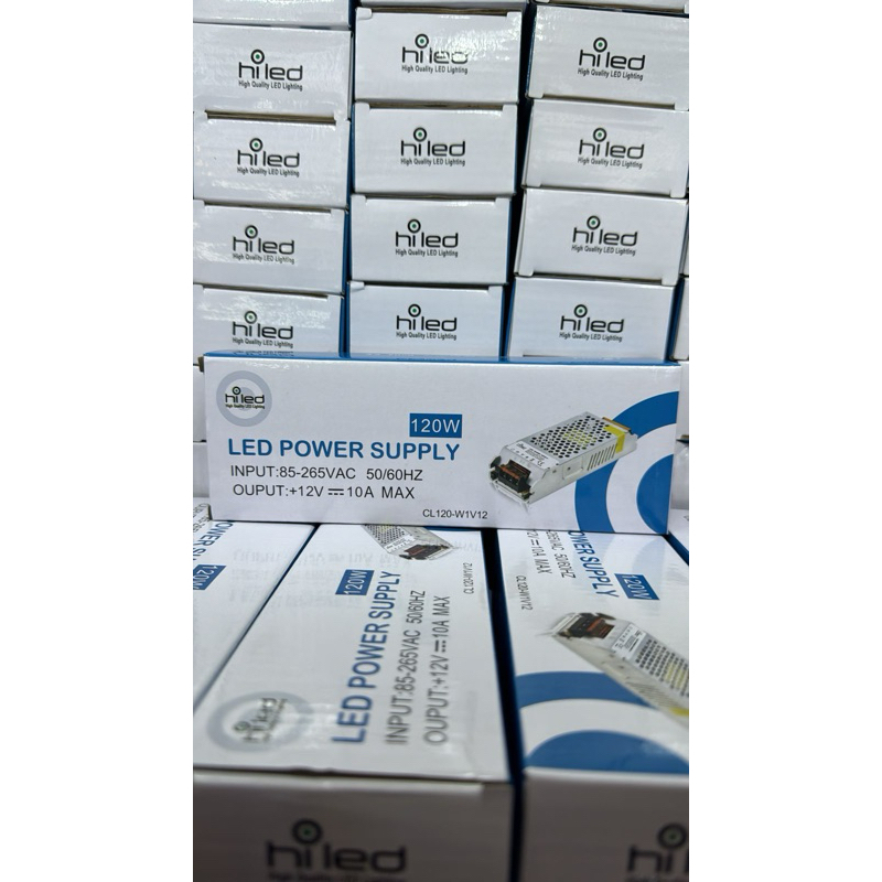 Jual Hiled Switching 10A 12 Volt 120W power supply HILED 10A trafo 12V 10 ampere 120watt ...