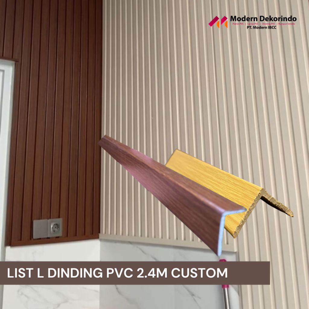Jual List siku L PVC Dinding Custom | Shopee Indonesia