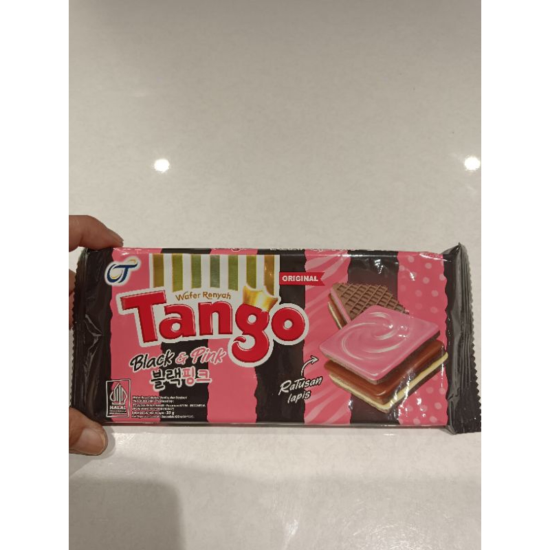 Jual tango wafer black pink 35 gr | Shopee Indonesia