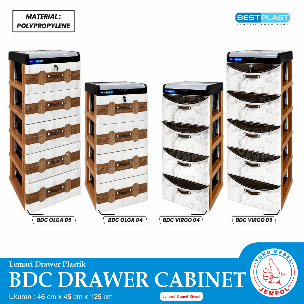 Jual Lemari Laci Best Plast BDC Drawer Cabinet Lemari Plastik Serbaguna ...