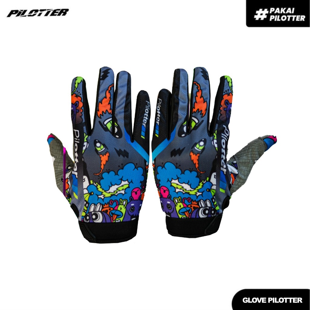 Jual GLOVE RACING PILOTTER ORIGINAL FREE STIKER SARUNG TANGAN PILOTTER ...