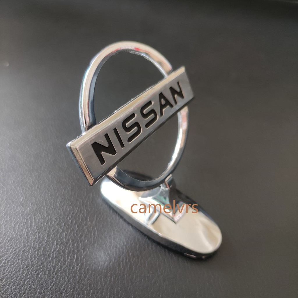 Jual Logo / emblim Kap mesin Variasi Nissan chrome | Shopee Indonesia