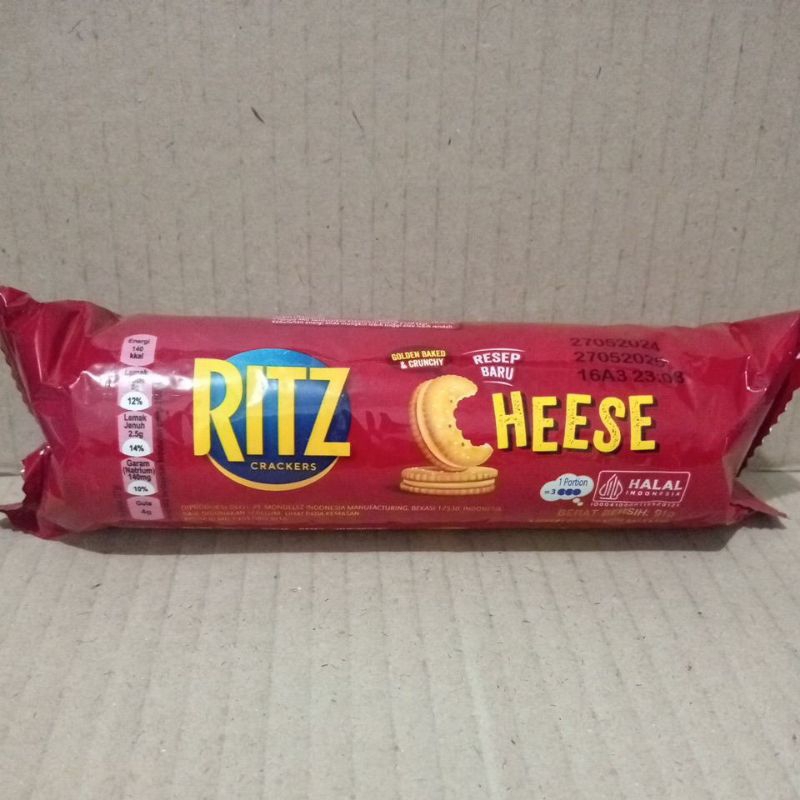Jual Ritz Crackers Cheese Keju 91g | Shopee Indonesia