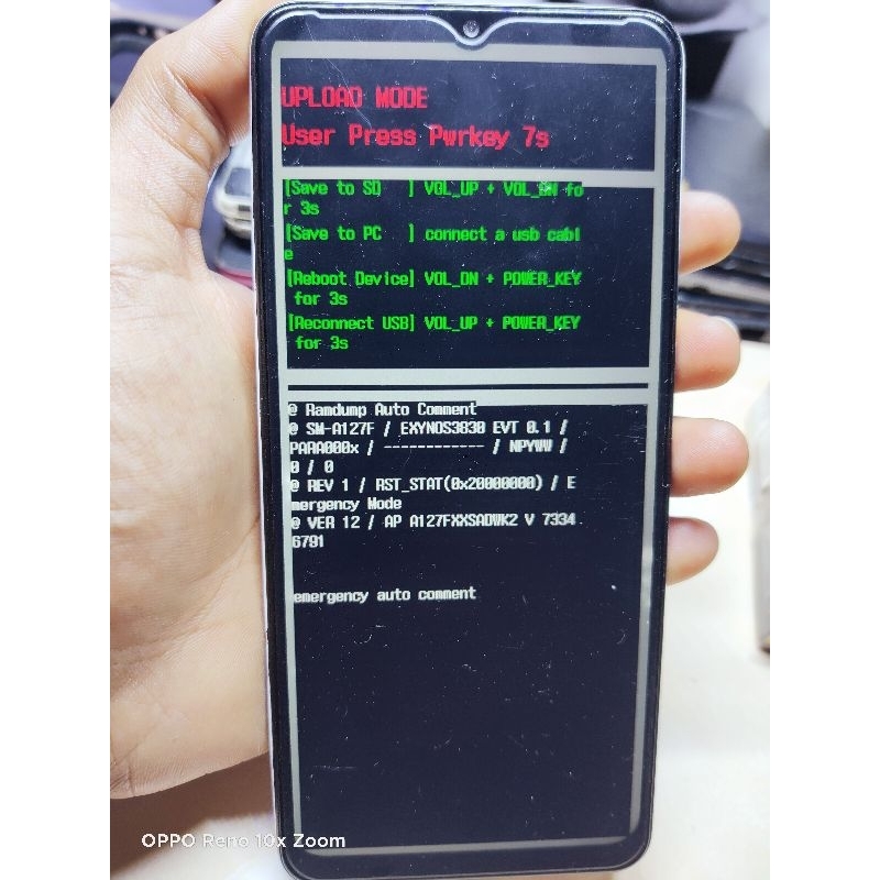 Jual Samsung A12 A127F Unit Minus Ram4/128GB / Minus Stuck Logo ...