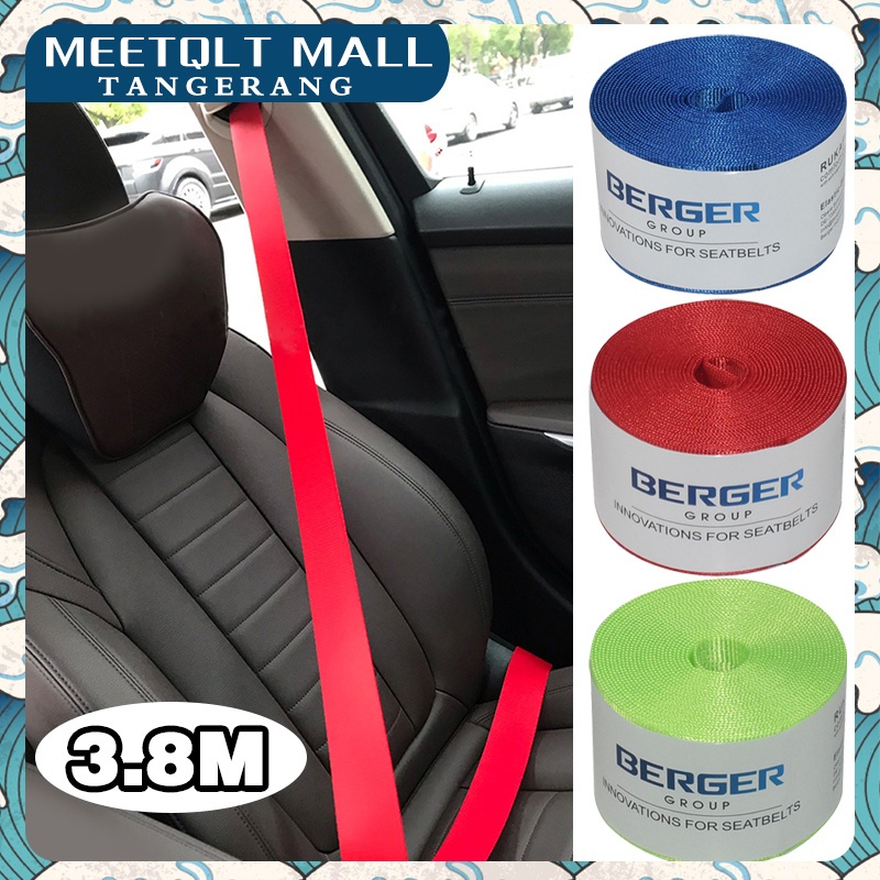 Jual Sabuk Pengaman Mobil-Car Seat Belt Universal 4.8CM*3.8M-Seat Belt ...