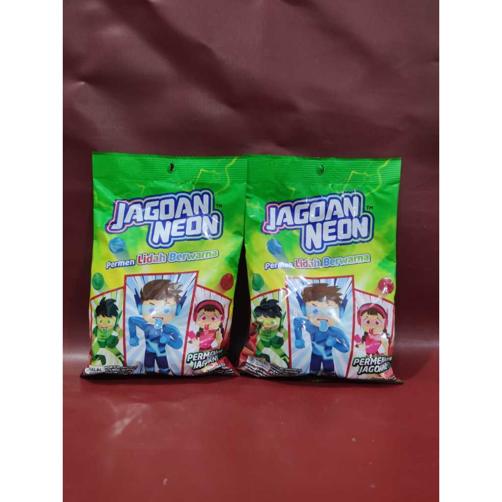 Jual Jagoan Neon Permen Lidah Berwarna 125g | Super Zuper Permen Asam ...