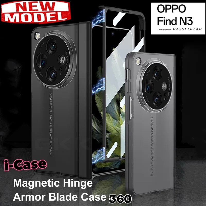 Jual Oppo Find N3 Fold Case 360 Cover Blade New Series Casing Armor ...