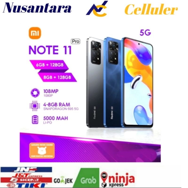 Jual HP XIAOMI REDMI NOTE 11 PRO 5G RAM 8 GB ROM 128 GB[Xiomi note 11 ...
