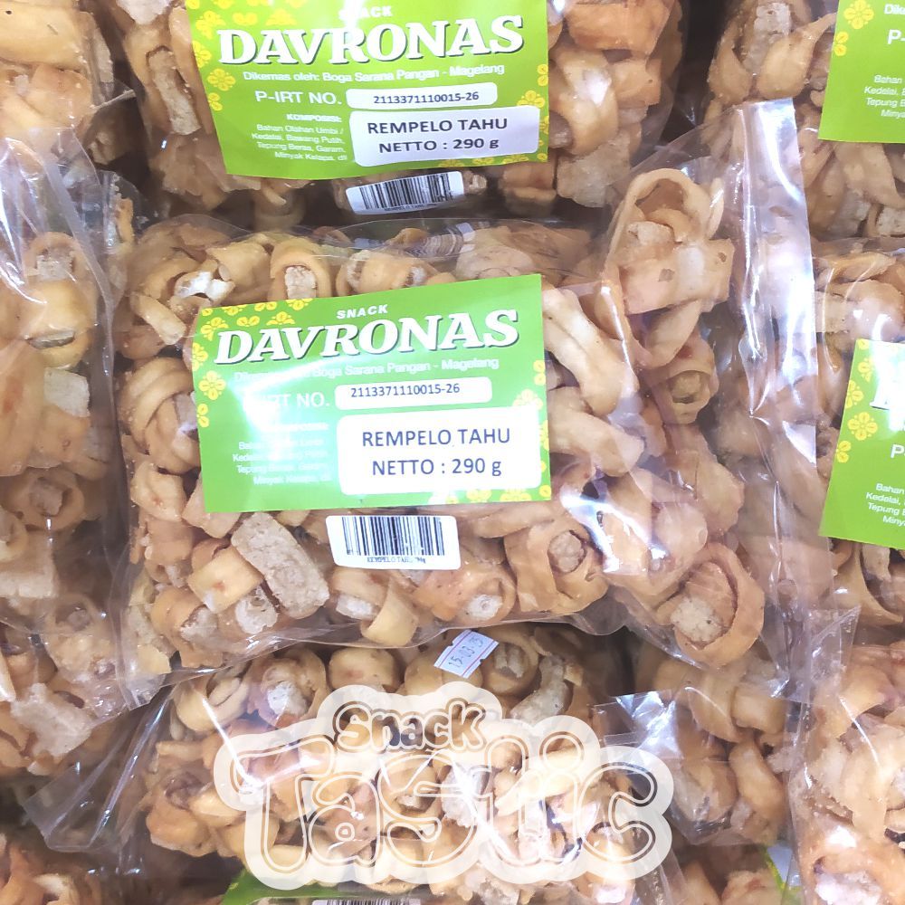Jual Rempelo Tahu 180 gr DAVRONAS / camilan dan oleh-oleh khas Magelang ...