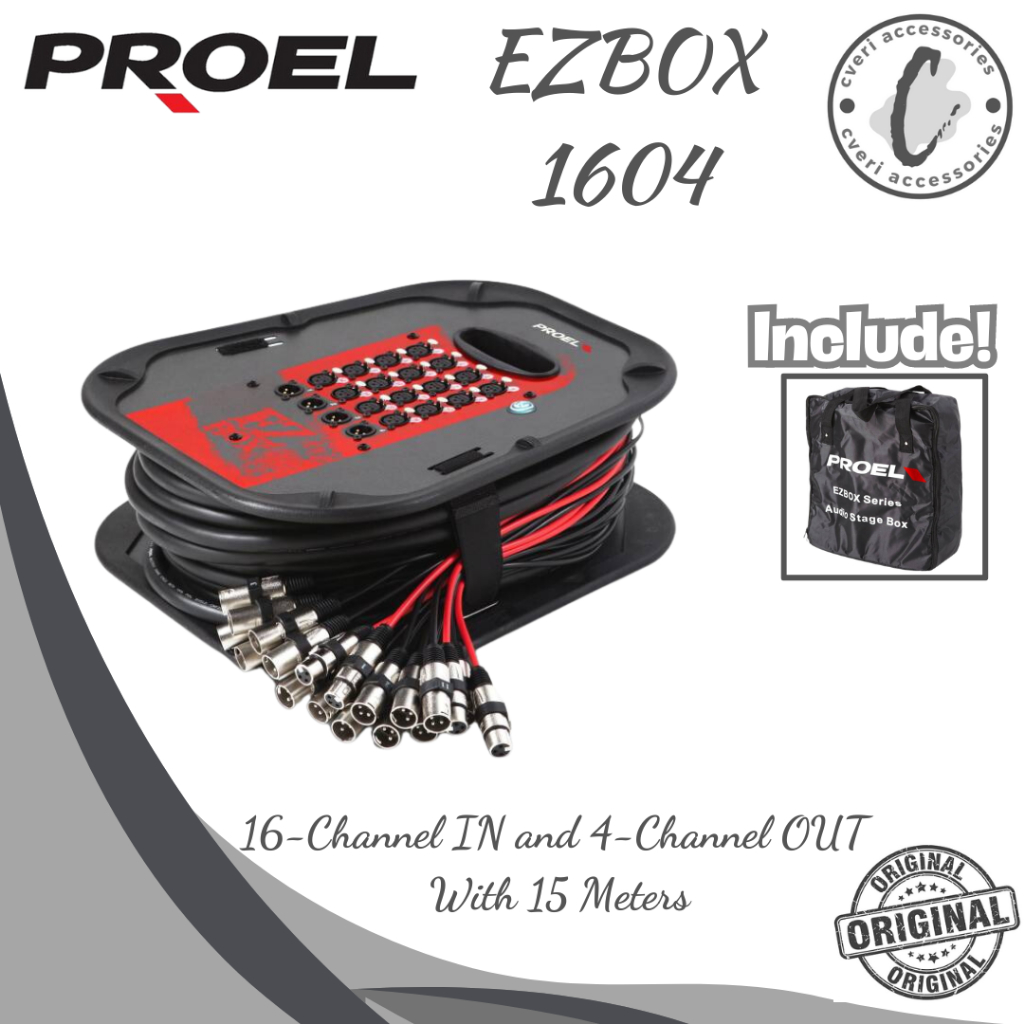 Jual Proel EZBOX-1604 Snack Cable Roll Original EZBOX1604 | Shopee ...
