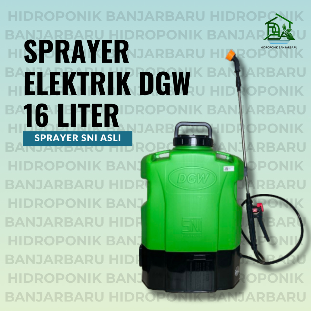 Jual SPRAYER GENDONG ELECTRIC DGW 16 LITER HIJAU | Shopee Indonesia