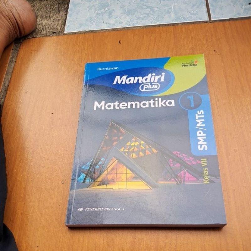 Jual Mandiri plus Matematika SMP/MTS KELAS VII KURIKULUM MERDEKA ORIGINAL KONDISI BUKU BARU ...