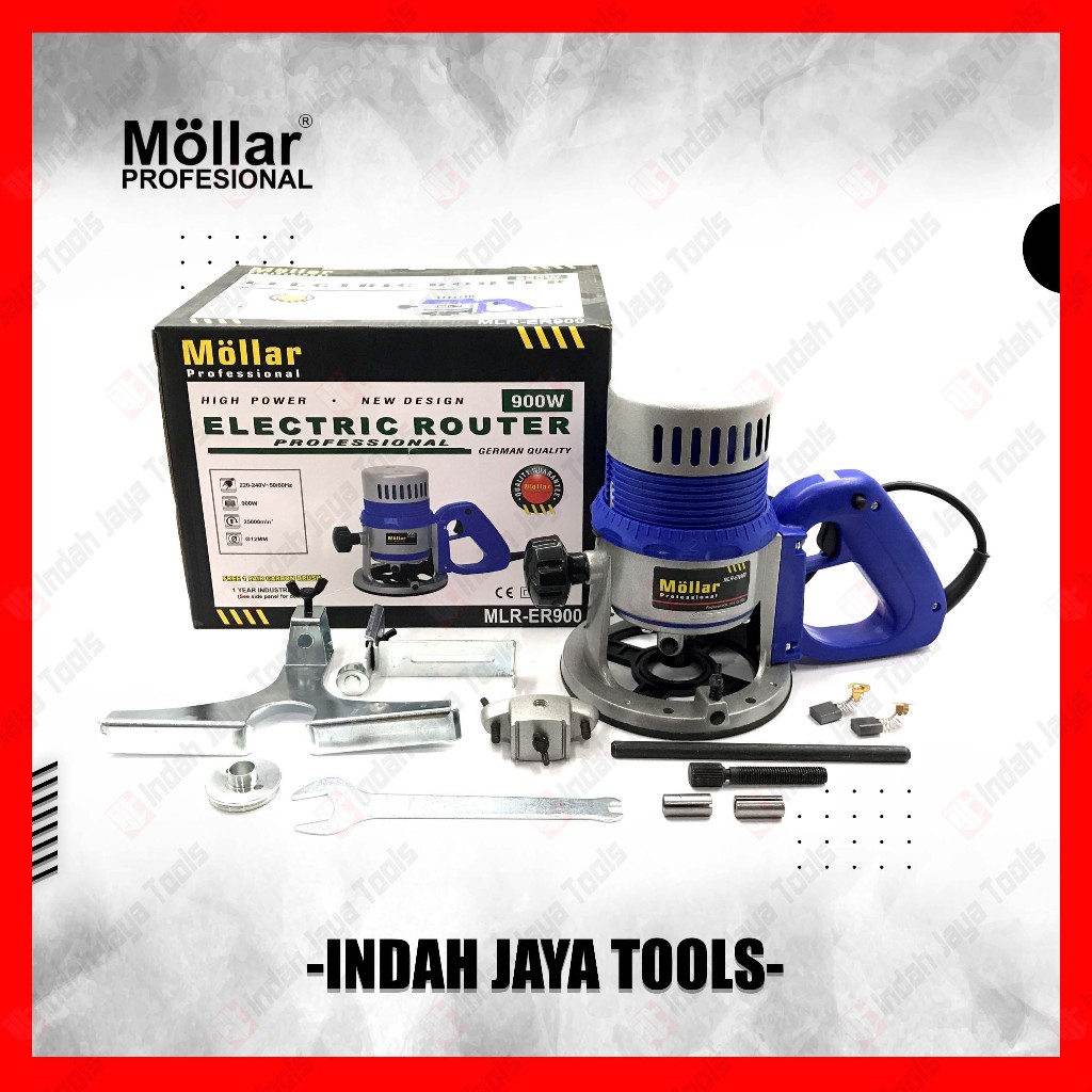 Jual MOLLAR MLR-ER900 Electric Router BESAR - Mesin Profil Kayu Serut ...
