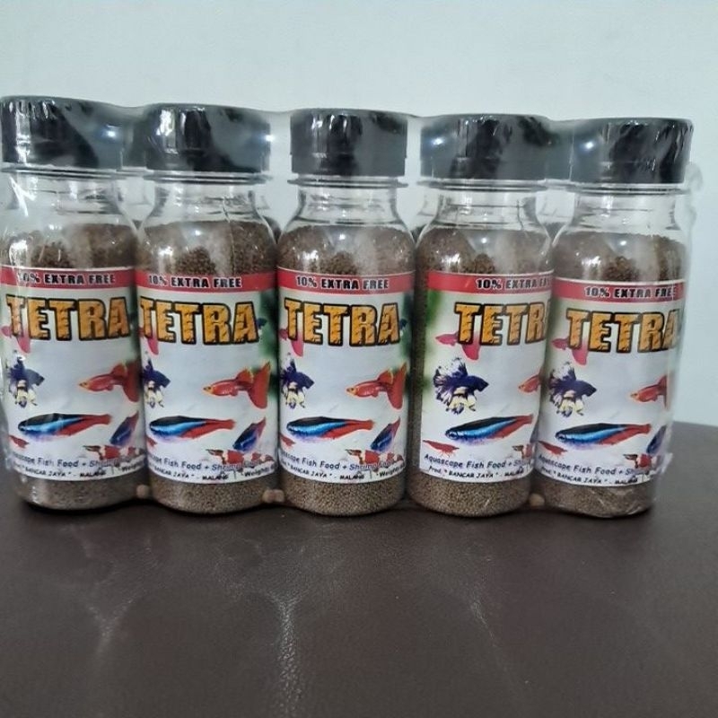 Jual Tetra makanan micro ikan kecil guppy,cupang dan sejenisnya ...