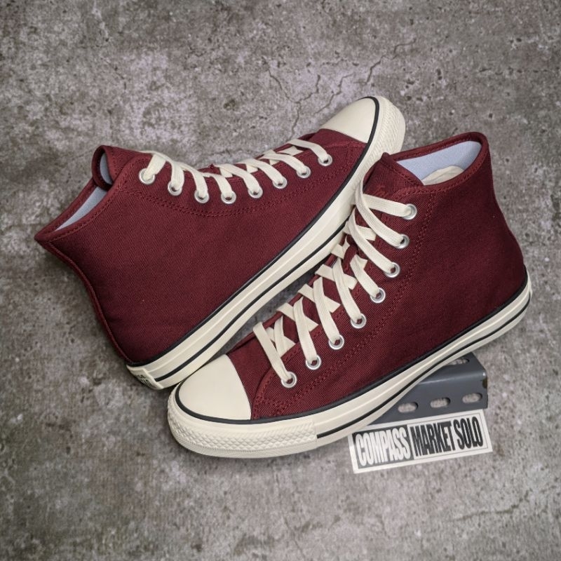 Jual [ORIGINAL 100%] CONVERSE CTAS HI CHERRY DAZE / MAROON / BLACK ...