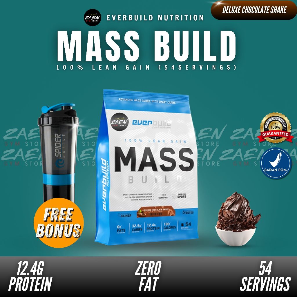 Jual Everbuild 100 Lean Mass Build Gainer 6 Lbs Shopee Indonesia