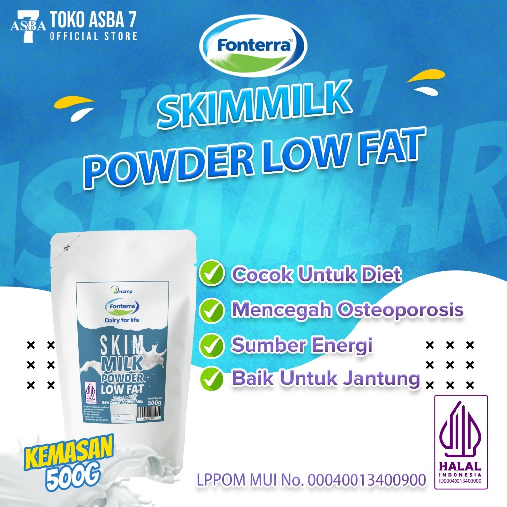 Jual FONTERRA SKIM MILK POWDER 500G | Shopee Indonesia