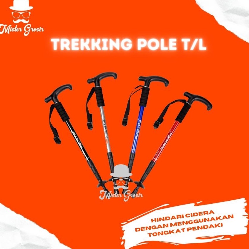 Jual Kualitas Terbaik COD Trekking Pole TL 135cm Tongkat Pendaki Gunung ...