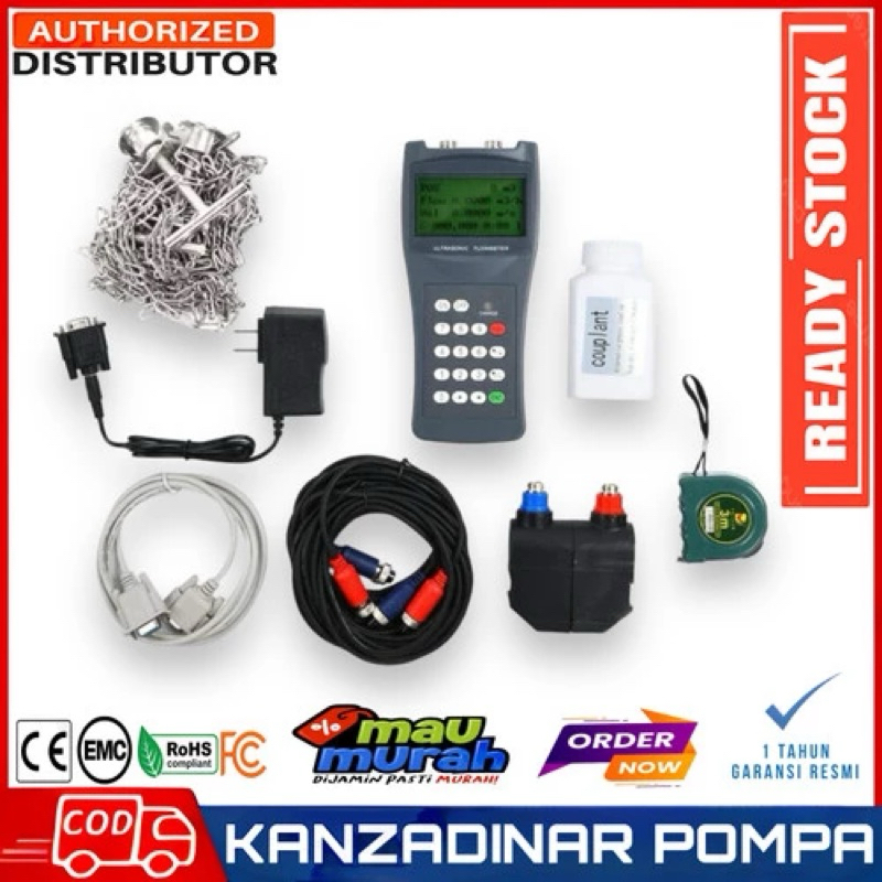 Jual TDS-100H M2 Handheld Ultrasonic Flow meter 50-700mm portable 100-240v | Shopee Indonesia