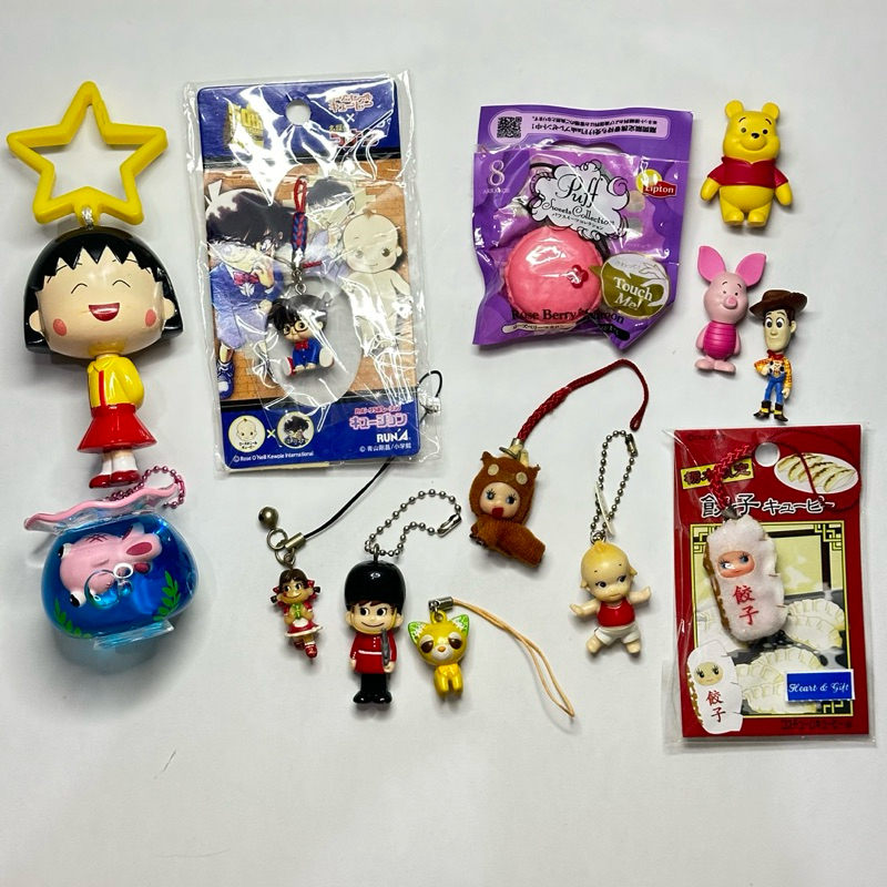 Jual various trinkets food gotochi gacha chibi maruko, kewpie conan ...