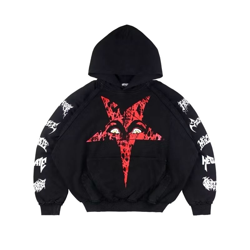 Jual HECATE - RED VAMP REGLAN HOODIE | Shopee Indonesia