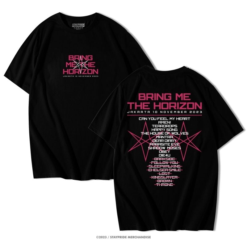 Jual Bring Me The Horizon / Kaos Band Bmth / Kaos Musik / Kaos Band ...