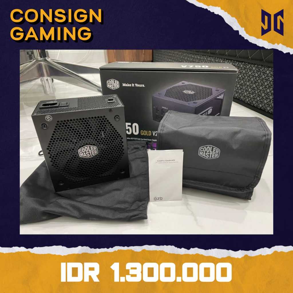 Jual COOLER MASTER V750 GOLD V2 80+ GOLD ( CODE : EC503 ) | Shopee Indonesia