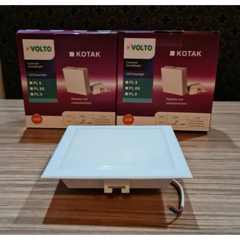Jual LAMPU PANEL KOTAK 20 WATT 5,5 INCH HEMAT ENERGI 80% DOWNLIGHT LED ...