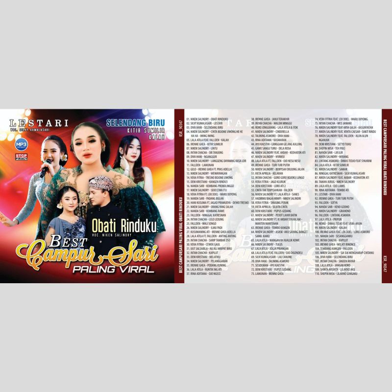 Jual Kaset Mp3 Audio Lagu Best Campursari Terbaru Obati Rinduku 2024 | Shopee Indonesia