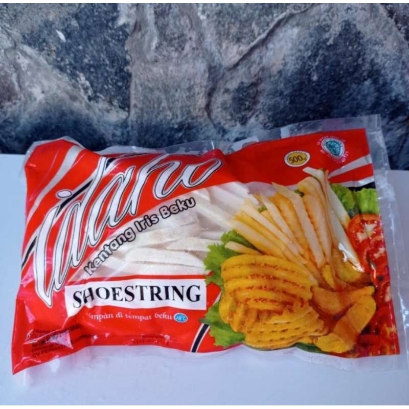 Jual IDAHO French Fries SHOESTRING 500gr Kentang Goreng Beku Potongan ...