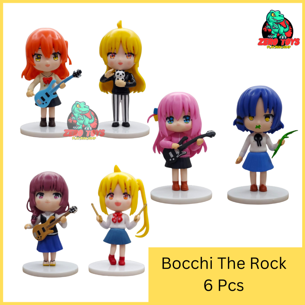 Jual Actipon Figure Anime Bocchi The Rock Set Koleksi Pajangan Figur ...