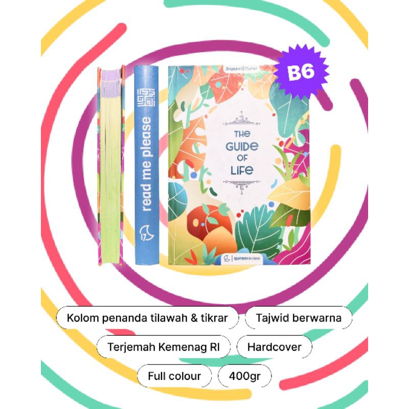 Jual READY STOCK QURAN REVIEW BOOK MUSHAF THE GUIDE OF LIFE B6 | Shopee ...