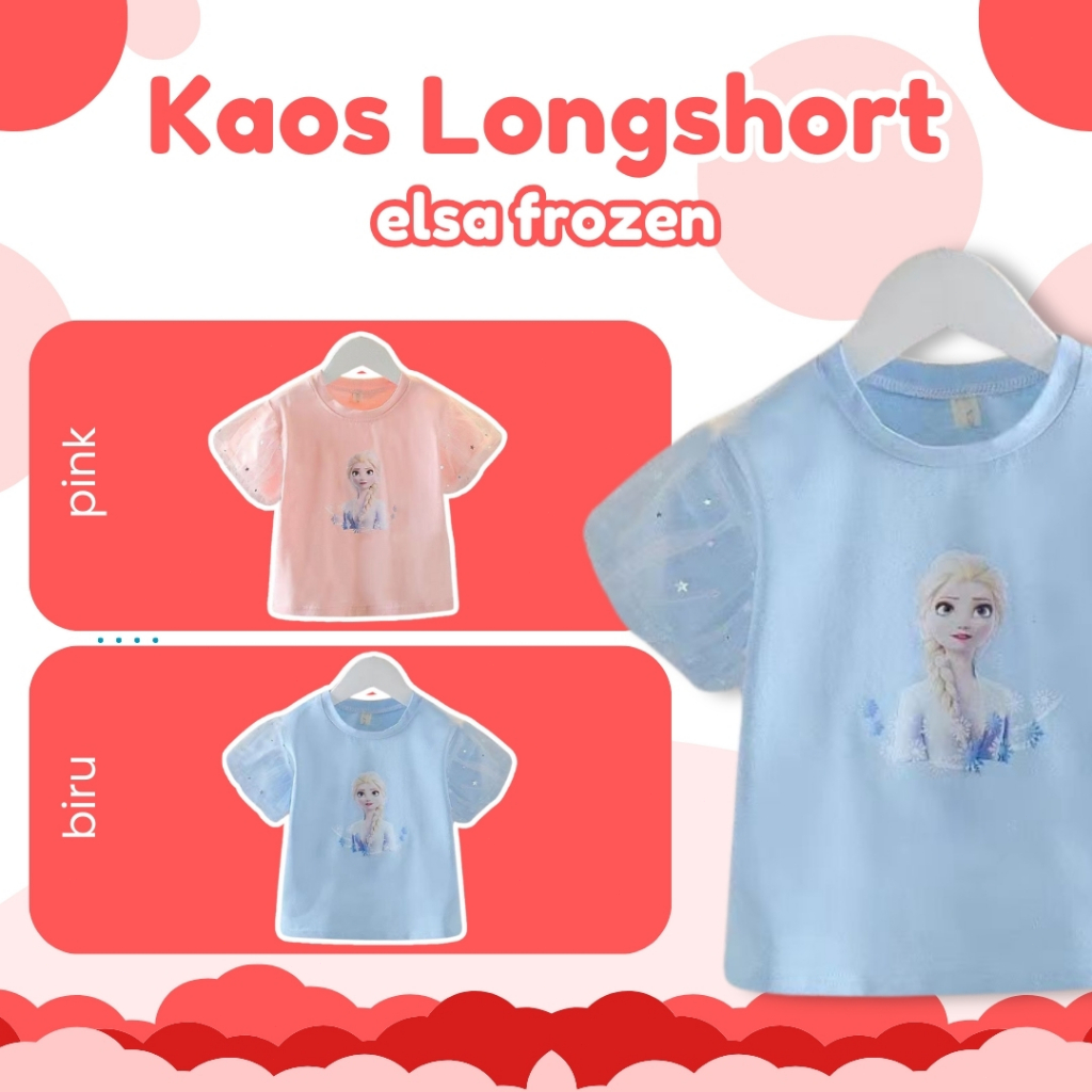 Jual [Little Baby Bear] 1-9 Tahun Kaos Oblong Untuk Anak Perempuan ...