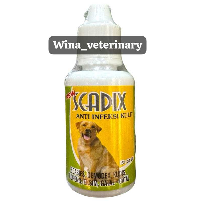 Jual Scadix Dog 30ml - Obat Scabies Anjing Kudis Koreng Borok Gatal Demodex | Shopee Indonesia