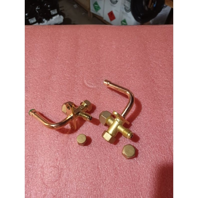Jual Kran AC Outdoor Set Lengkap Ukuran 3/8 Untuk R 22 / R 410 | Shopee ...