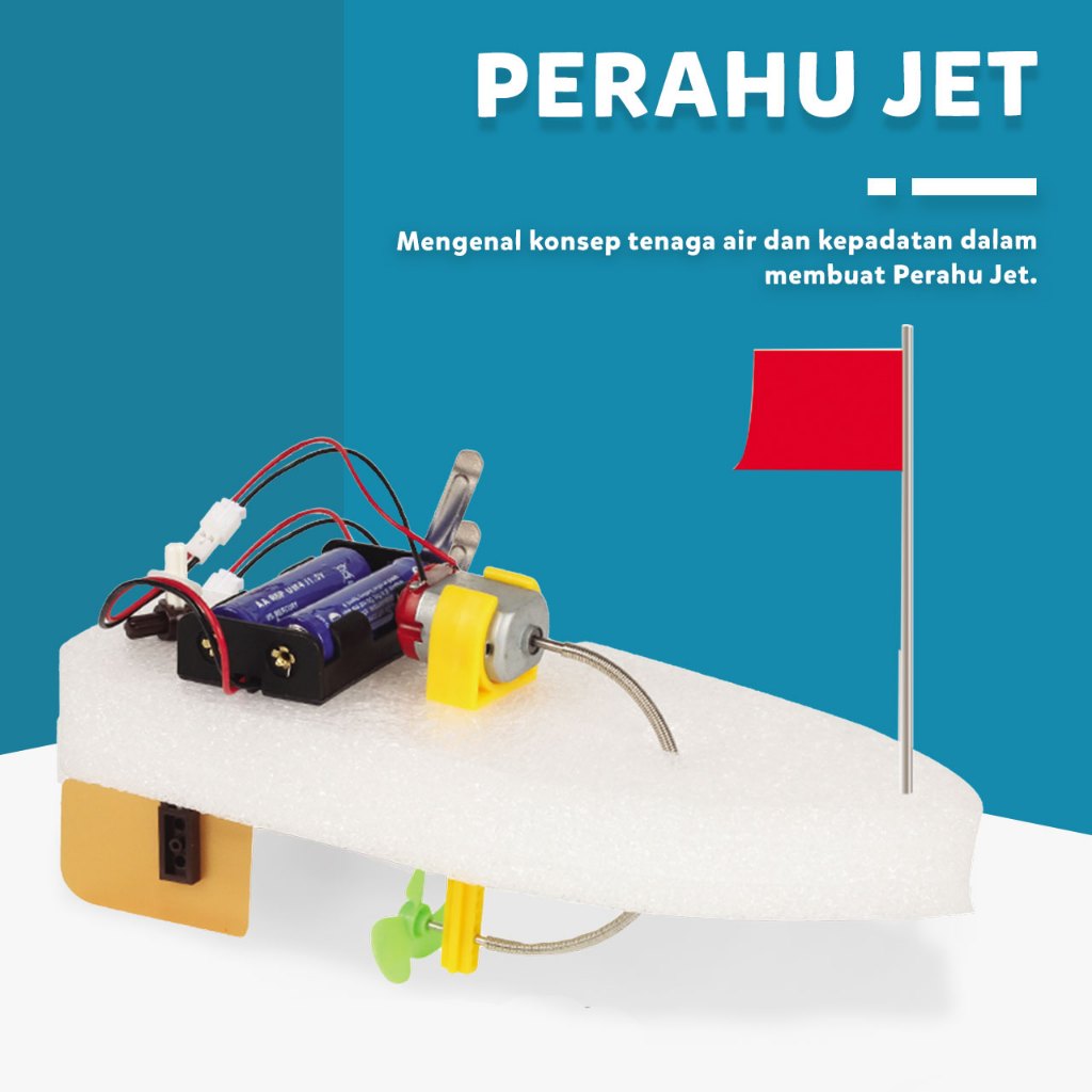 Jual PERAHU JET stem – Mainan Edukasi Berbasis STEM Sains/Fisika Anak ...