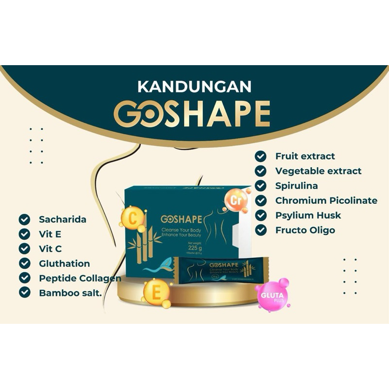Jual GO SHAPE Cleanse Your Body Enhance Your Beauty ( Aii vision ...