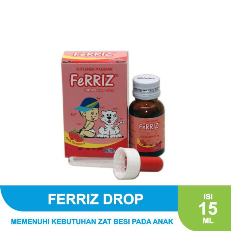 Jual Central Care, Ferriz Syrup 100ml dan Ferriz Drop 15ml sirup ...