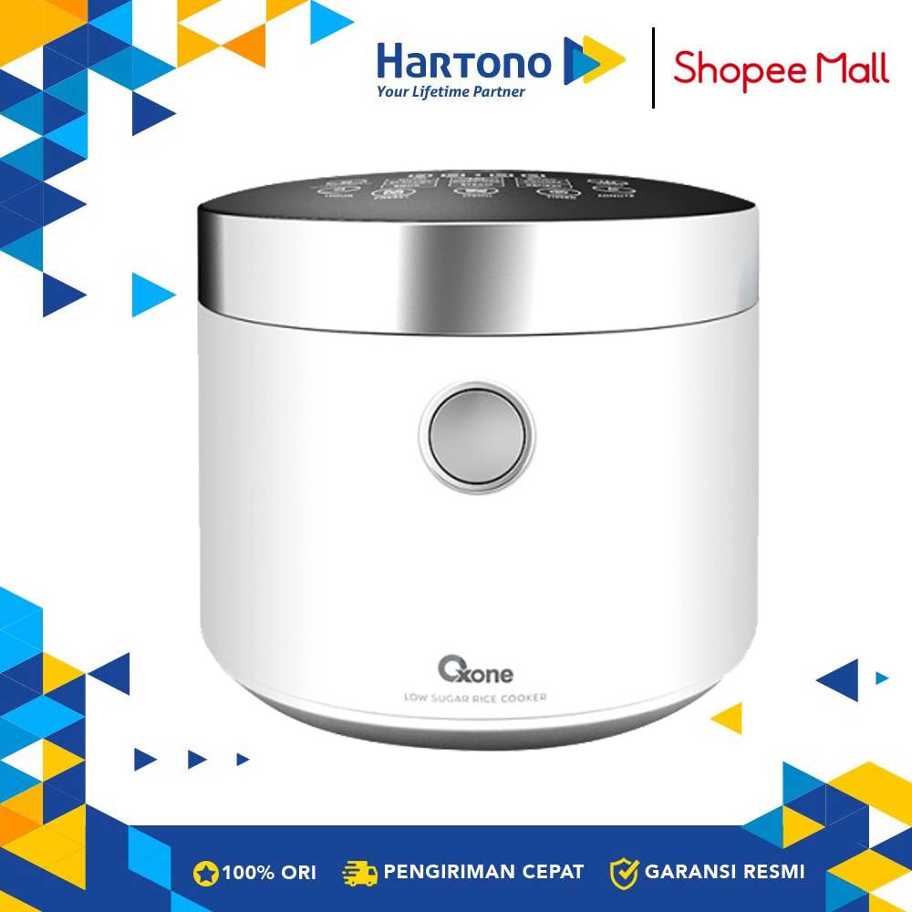Jual Oxone Ovale Rice Cooker White OX-255_WHITE | Shopee Indonesia