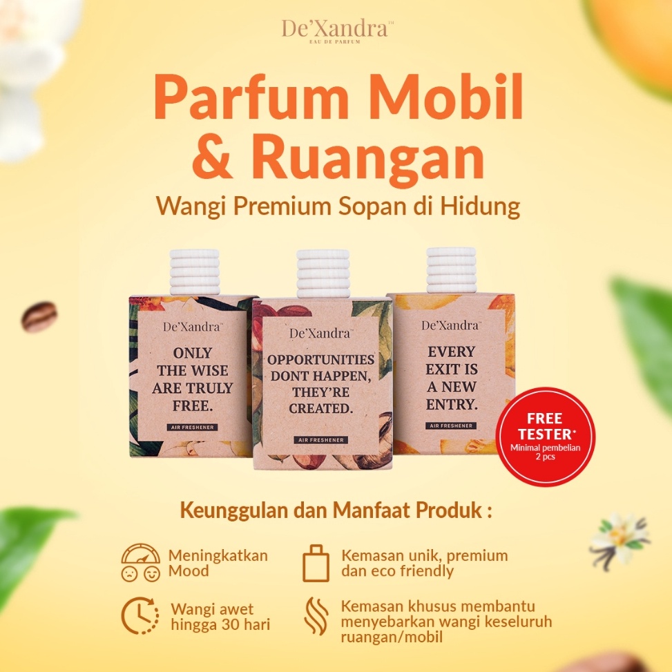 Jual KODE O55T Dexandra Parfum Mobil dan Pengharum Ruangan Mewah Tahan ...