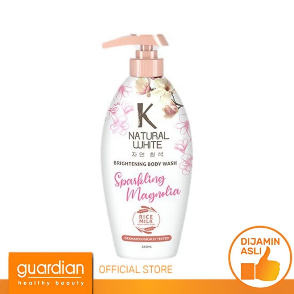 Jual K NATURAL WHITE Body Wash Sparkling Magnolia 500ml | Shopee Indonesia