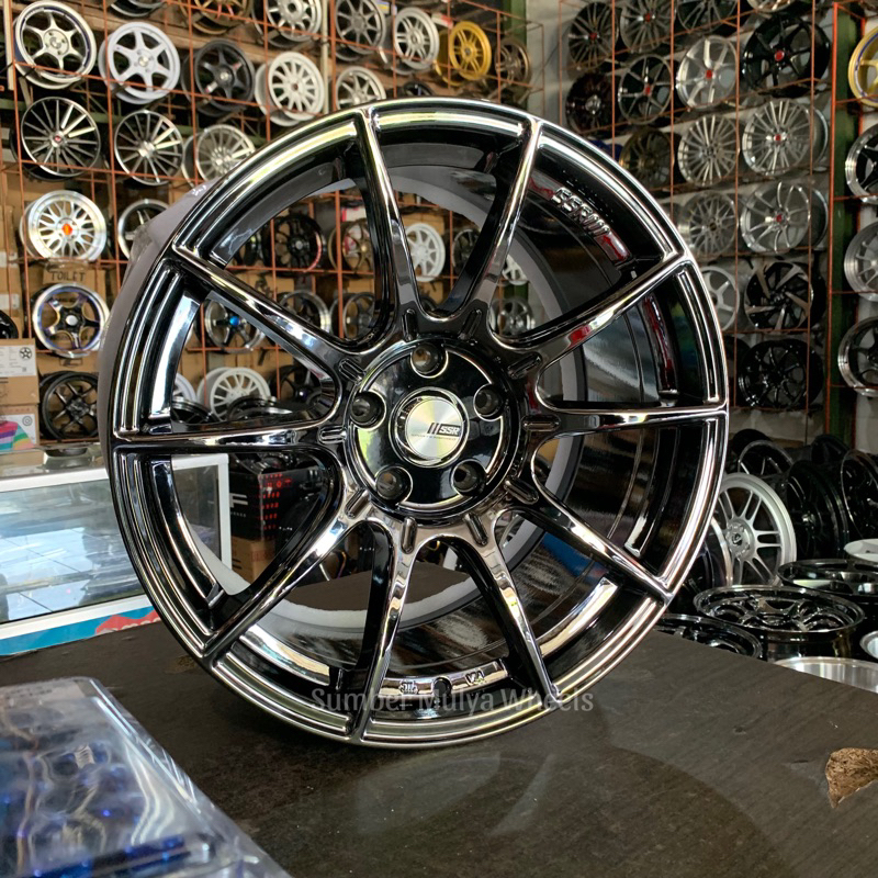 Jual Velg R18 SSR black chrome by jf luxury. sumber mulya wheels. Toko velg ban Semarang ...