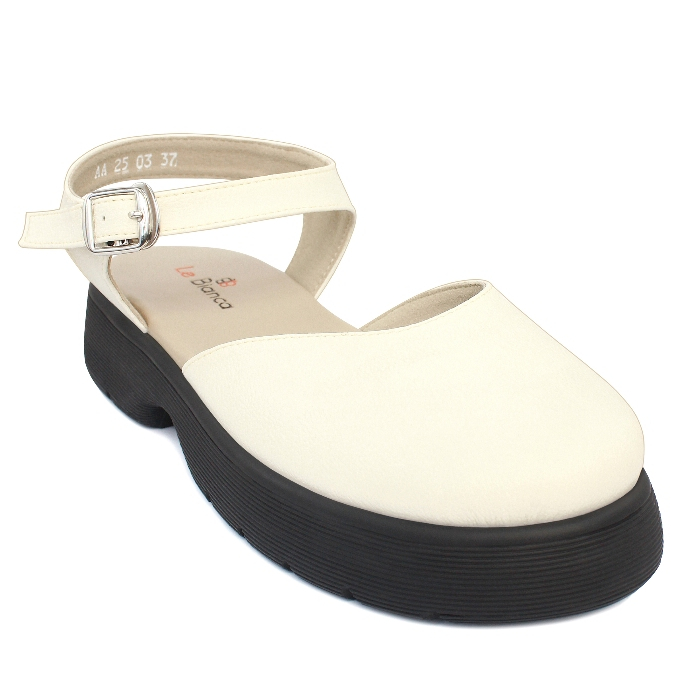 Jual Le Bianca AA 25-03 Sepatu Sandal Wanita Anti Slip Ivory Sendal ...