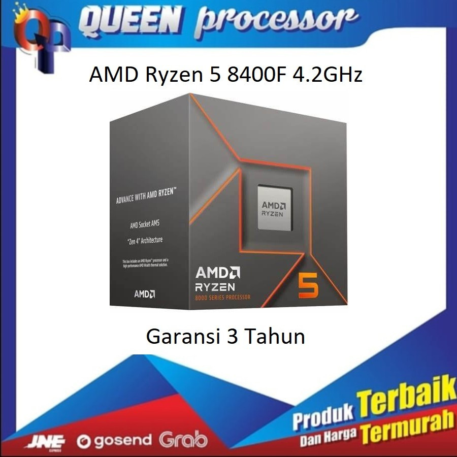 Jual Processor AMD Ryzen 5 8400F 4.2 GHz Socket AM5 Box | Shopee Indonesia