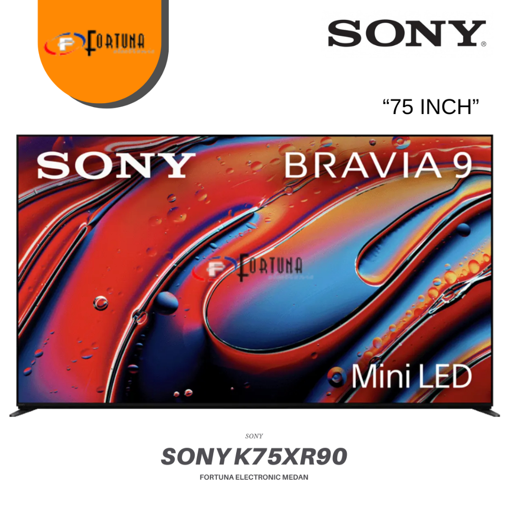 Jual TV SONY 75 INCH MINI LED BRAVIA 9 K-75XR90 / K75XR90 4K UHD SMART GOOGLE TV NEW 2024 ...